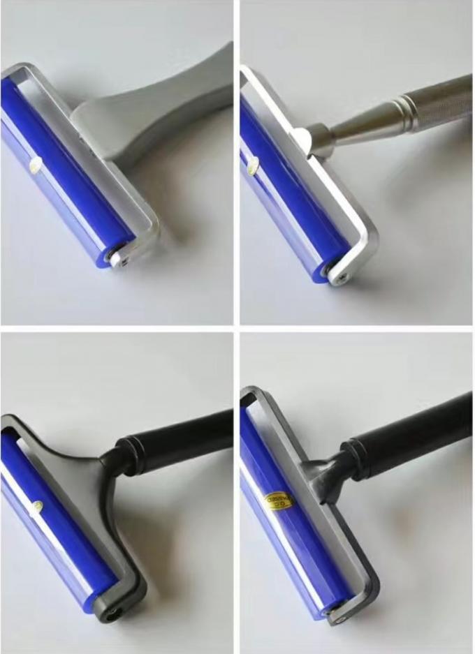 Self Adhesive Cleanroom Sticky Roller Flexible No Abnormal Sound Rotation