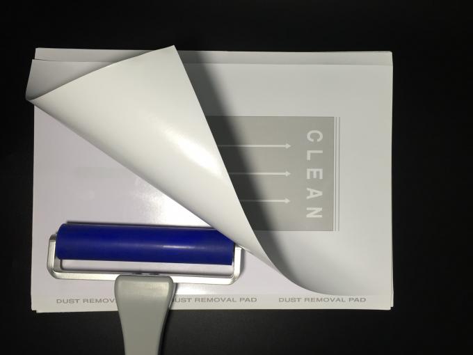 Non Toxic PVC Cleanroom Sticky Roller Dust Removal Pad Water Based ...