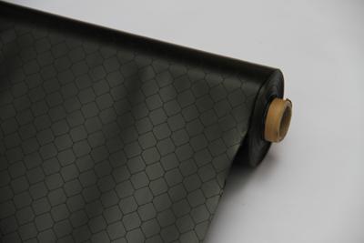 Black / Clear Printed ESD Grid Curtain Anti Static PVC Sheet With ...
