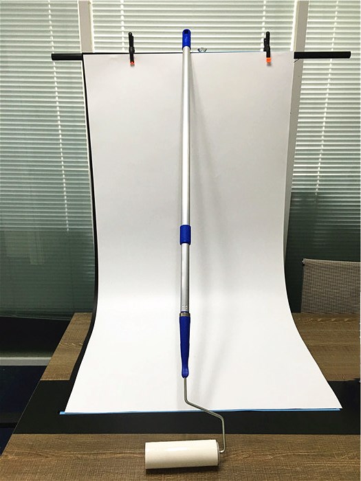 Disposable PE Cleanroom Sticky Roller Size 8 Inch For Cleanroom Cleaning