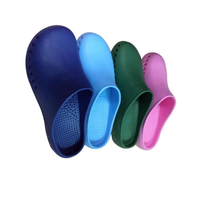 Cleanroom Anti Static Safety Shoes EVA Clogs Green Nurse Clogs For Hospital