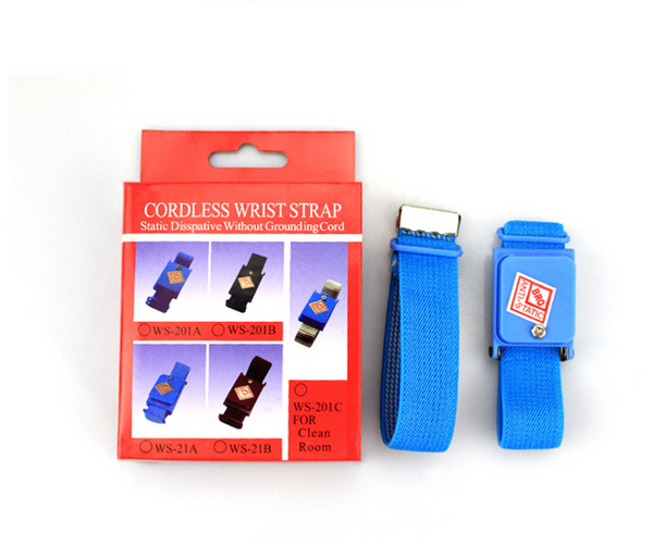 Knitted Elastic Band Blue Orange Maroon Color Cordless ESD Anti-static ...