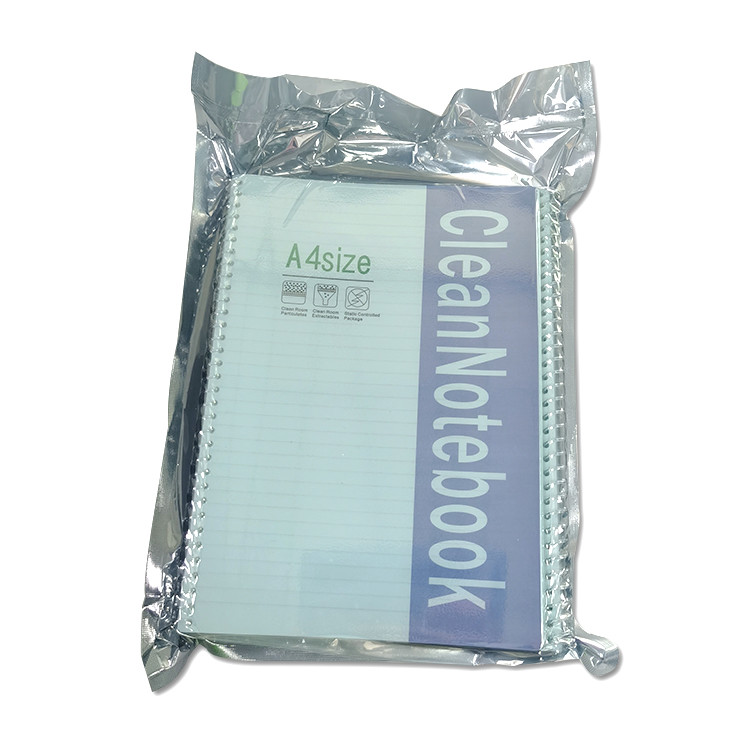 Spiral Type Customized Cleanroom ESD Notebooks For Industrial