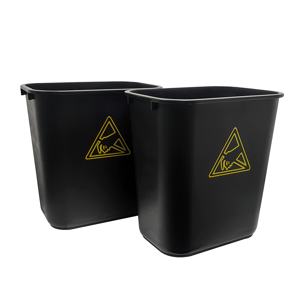 PP Plastic Black Antistatic ESD SMT Electrostatic Cleanroom Tool Box ...