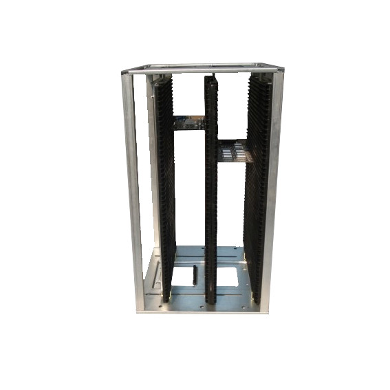 Adjustable ESD SMT / PCB Rack Storage High Stability PCB Magazine Rack