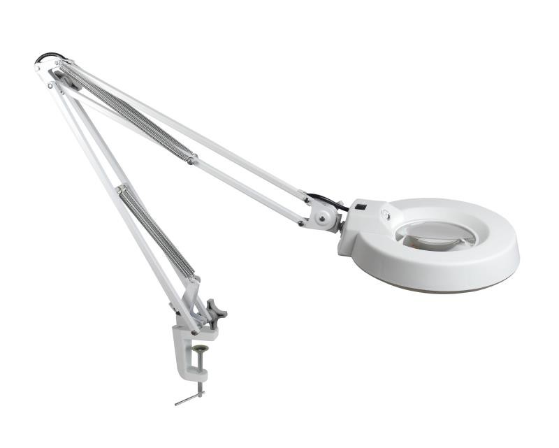 5 Inch Swing Arm Magnifying Lamp Energy Saving SMD Magnifying LED Work ...