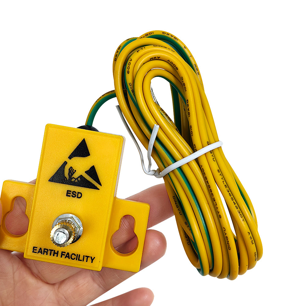 Yellow Grounding Socket Grounding Equipment Component