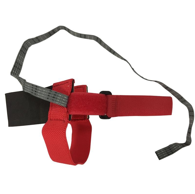 Anti static Heel Straps Bright Red Ribbon with Hook and Loop Fastener