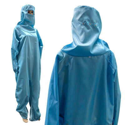 Anti Static 5mm Grid 98% Polyester + 2% Carbon Fiber Full Body Suit ...