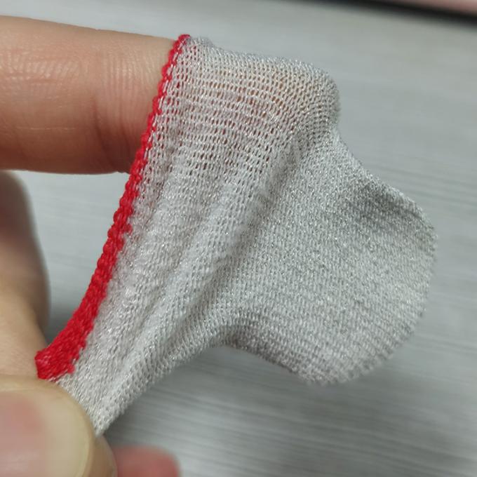 Anti Sweat Silver Glass Fiber Finger Cots Sleeve For Gaming
