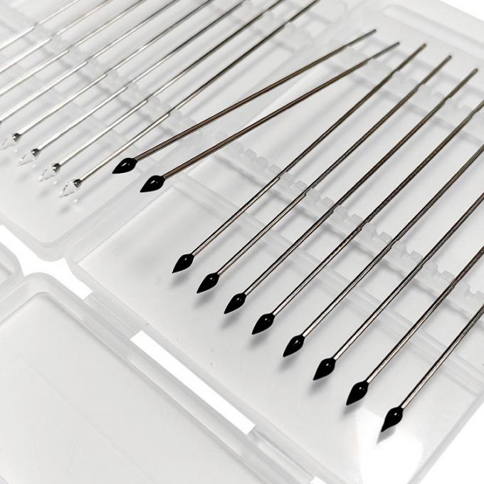 Black ESD Pointed Silicone Head Gel Sticky Swab For Cleaning SMT