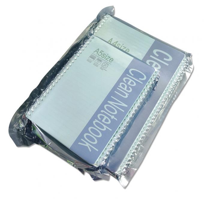Spiral Type Customized Cleanroom ESD Notebooks For Industrial