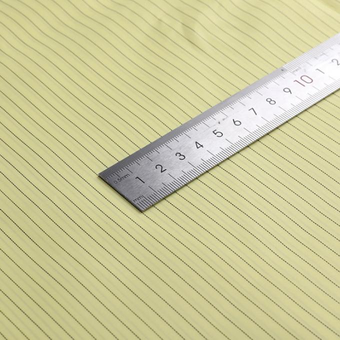 Cleanroom 5mm Stripe ESD Anti-Static Coverall With Hood Velcro Open Front