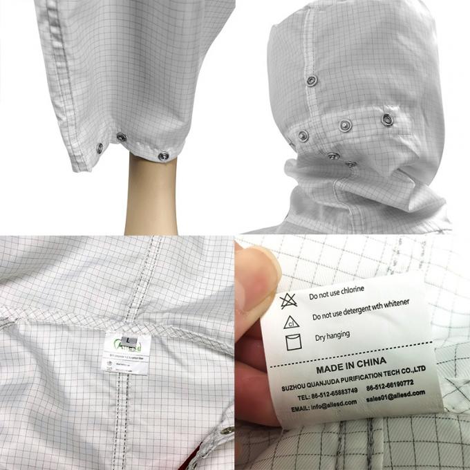 Washable ESD Safe Cleanroom Wear For Mobile Users In Controlled ...