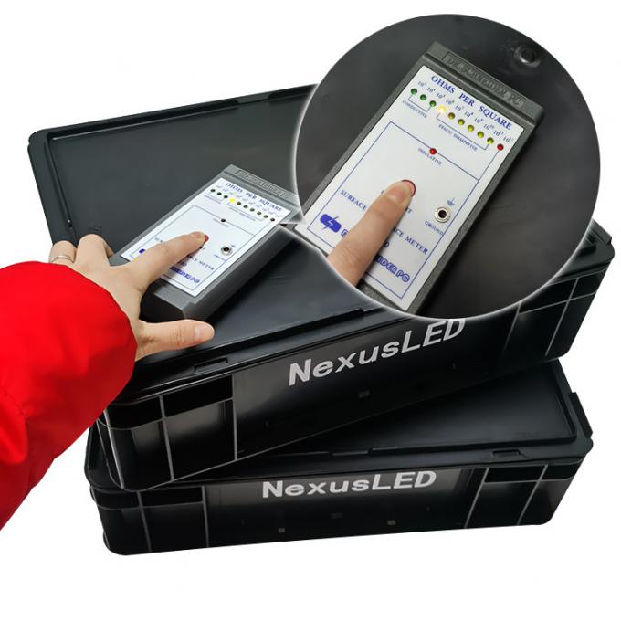 Electronic Anti Static Box SMT Rack Black PCB Packing Storage Component ...