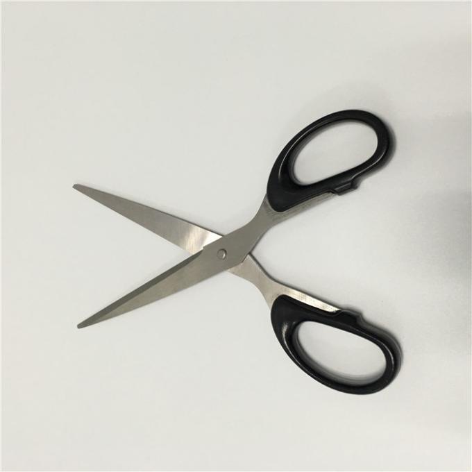 7" Overall Length ESD Scissors Black Conductive ABS Handle Stainless ...