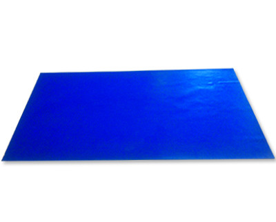 Blue Reusable Sticky Mats Silicon Material Tacky Floor Mats Size 600X900mm