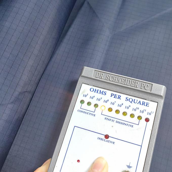 Cleanroom 5mm Grid Polyester Anti-static Waterproof ESD Electrically ...