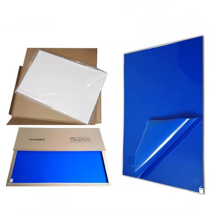 Antimicrobial Polyethylene ESD Sticky Mat Water Based Adhesives Coated
