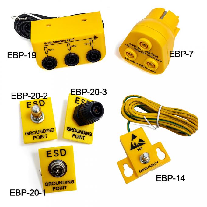Yellow Grounding Socket Grounding Equipment Component