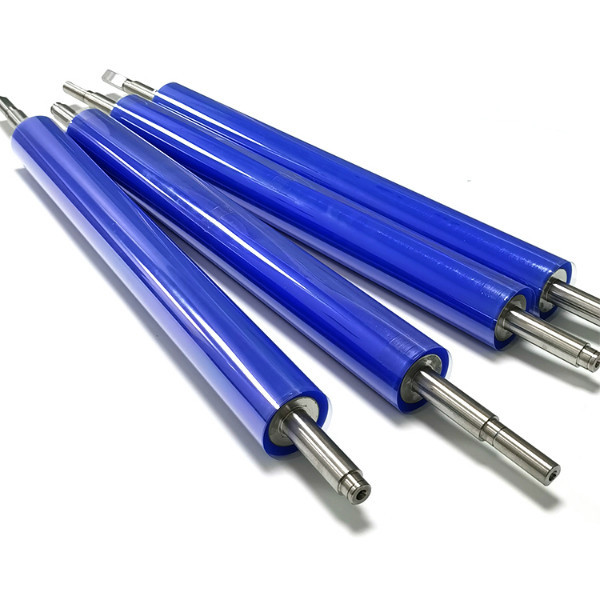Blue Reusable Silicone Cleanroom Tacky Roller For SMT Machine