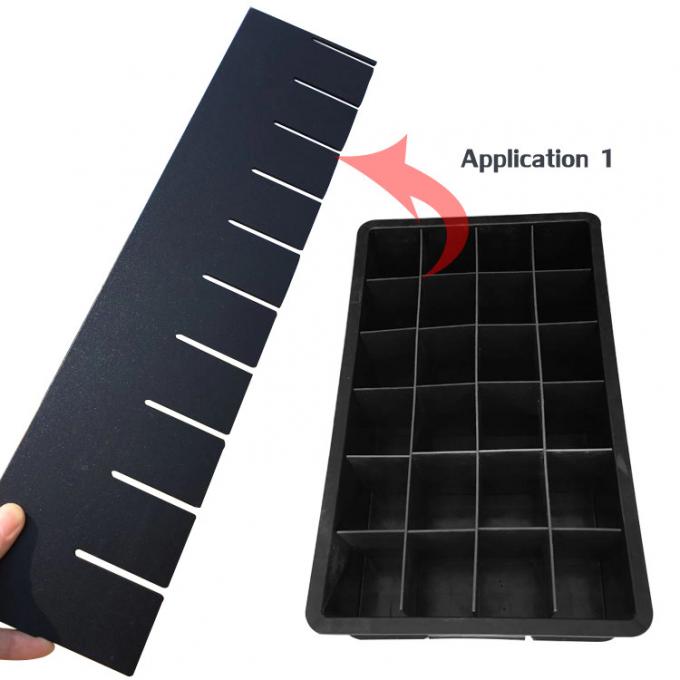 ESD Antistatic PP Plastic Partition Board 555x320MM