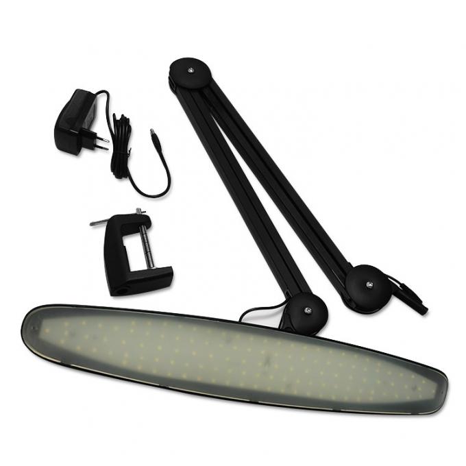 Cleanroom ESD Antistatic Working Lamp Black For Office Table